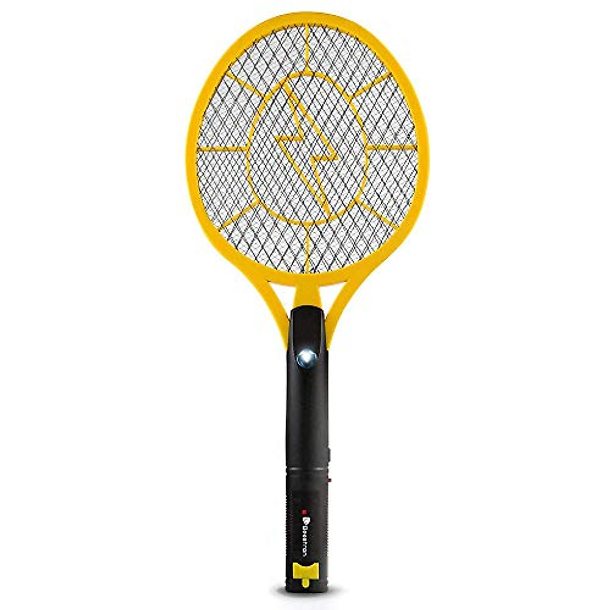 Beastron Bug Zapper Racket Electric Rechargeable Killer, 4 Pack Large Size, Yellow