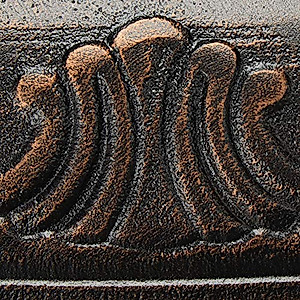 Christopher Knight Home Avon Outdoor Cast Aluminum Bar stool, Shiny Copper