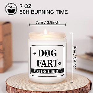 Dog Mom Gifts for Women, Dog Fart Candle, to Dog Lovers Gifts for Women, Dog Decor, Dog Memorial Gifts, Funny Birthday Gifts for Mom Dad Sister Wife Friends, Novelty Gifts Cool Gifts for Dog Lovers