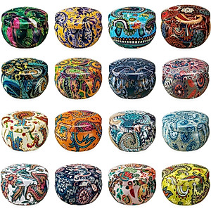 WPONSZU 16 Pack Scented Candles Gift Set for Woman, Jar Candle, 2.5 oz Soy Wax Tin Candle-Ideal Gift for Travel Home Décor