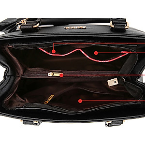 Zzfab Small flower Bow Hnadbag Women Crossbody Bag Fushia