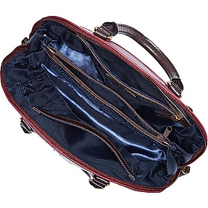 Tignanello Vintage Leather Andromeda Mini Dome Crossbody, Etched Rust