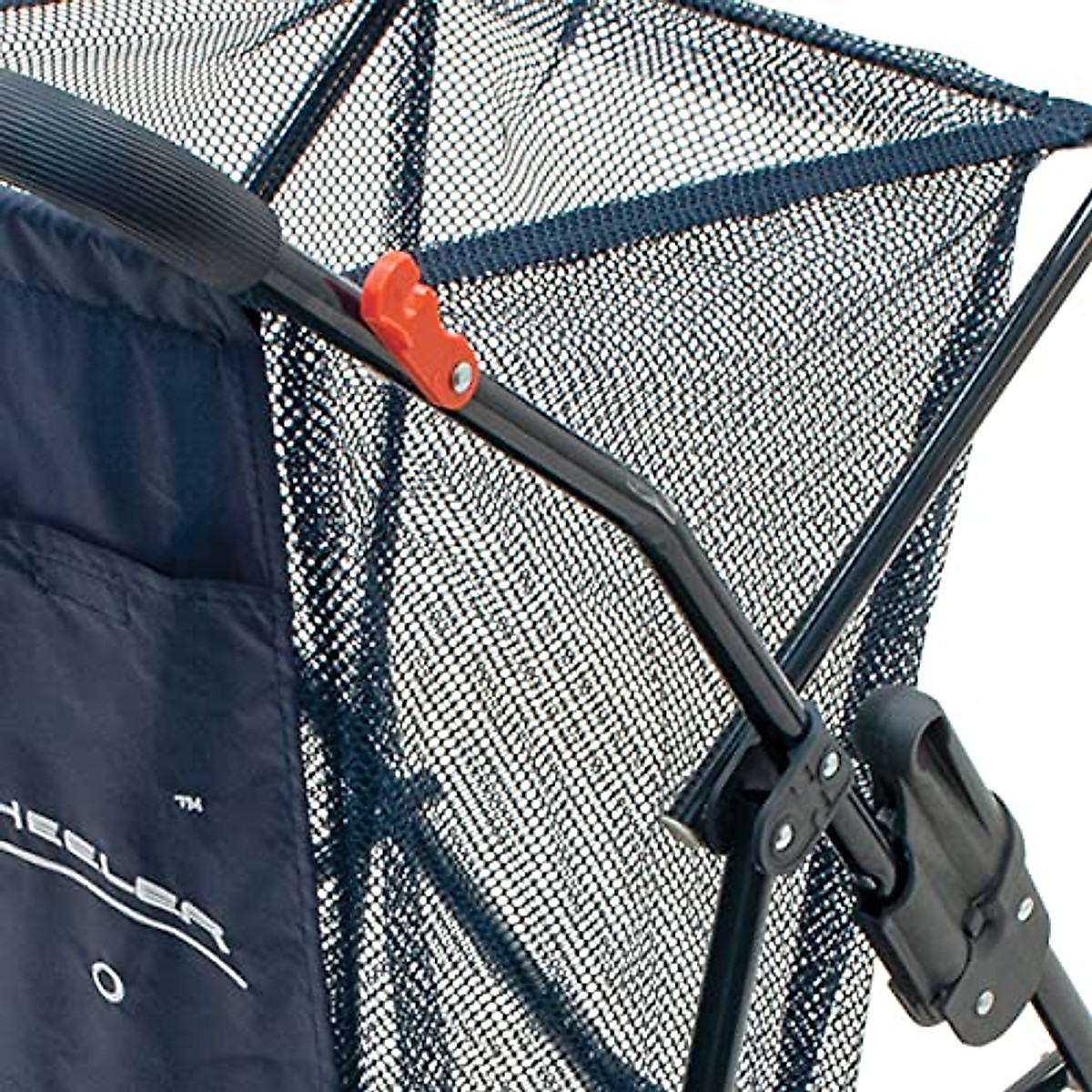 Rio Beach Wonder Wheeler II Wide Utility, Lawn, and Beach Cart, Navy