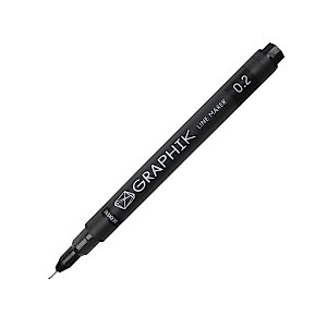 Derwent Graphik Line Maker Black - 0.2mm Nib