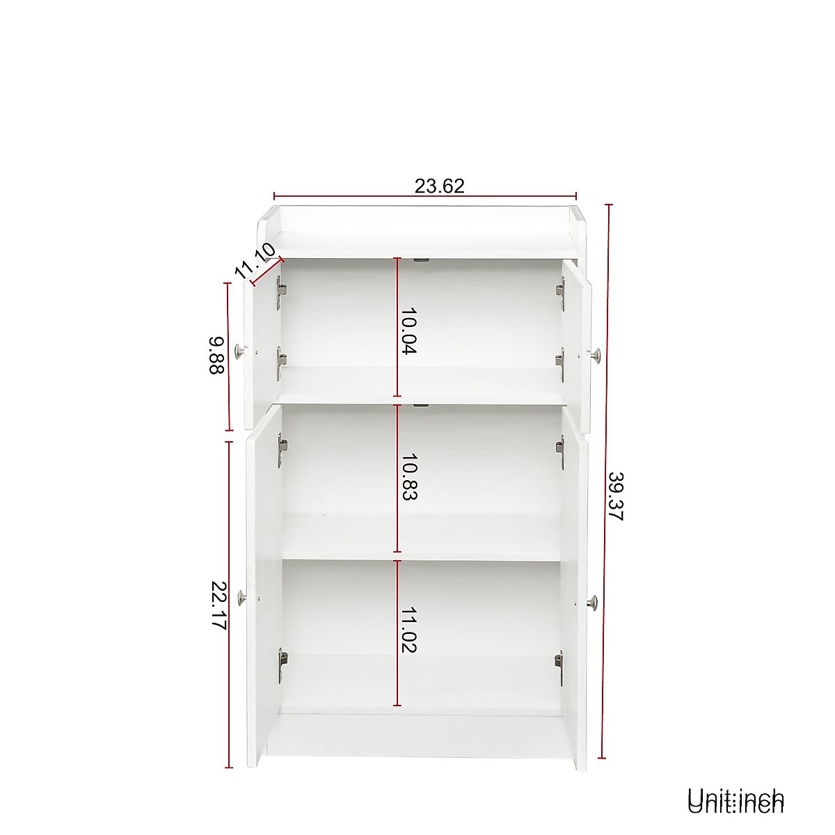 Expandable Dining Table for 8-12 Person, Extendable Dining Room Table with Sideboard Storage MDF Wooden Extendable Table as Kitchen Table Console Table Dinner Table Extendable from 20" to 98.43"