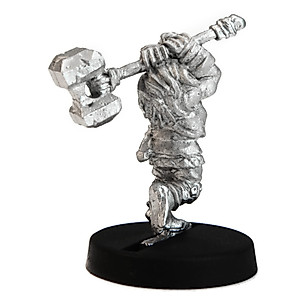 Stonehaven Halfling Berserker Miniature Figure (for 28mm Scale Table Top War Games) - Made in USA
