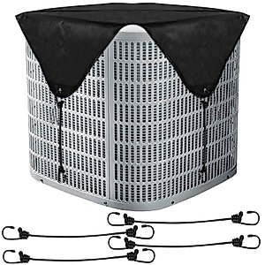 Svepndic Winter Air Conditioner Covers for Outside Units,36x36 Waterproof Central Cover,Sturdy Covers AC Defender Full Winter AC Unit Covers Outdoor,Condenser Heat Pump Cover