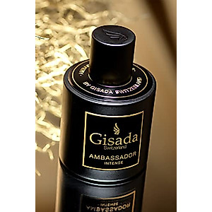 Gisada - Ambassador Intense - Eau de Perfume - 100ML - 3.4 Fl Oz - Spicy, fresh and very lively fragrance for Men
