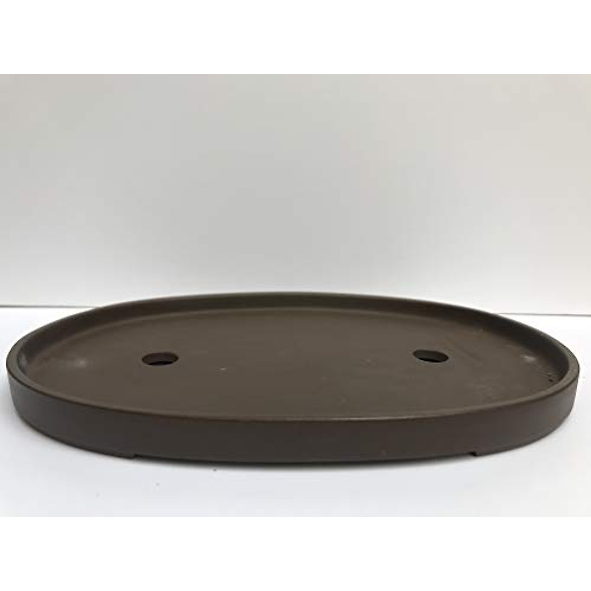 Kotobuki Japanese Unglazed 13" Bonsai Oval Pot : A25-43