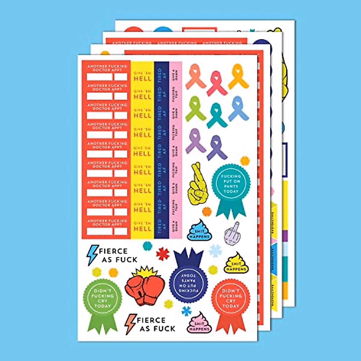 F*ck Cancer Undated Planner: A 52-Week Motivational Organizer and Get Well Gift for Cancer Patients and Caregivers