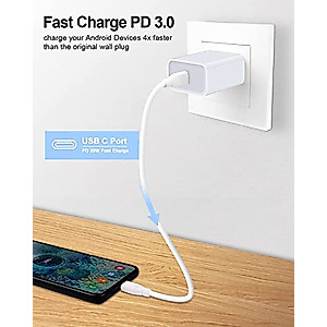 20w iPhone Charger Block, 3pack USB C Charging Blocks Fast Charge Wall Plug For iPhone 14 Pro Max 14Pro 13 13Pro 12 12Pro 11 11Pro 10 X Xr Xs 8 Plus USB-C Power Adapter Type C Cube USBC Box PD C Brick
