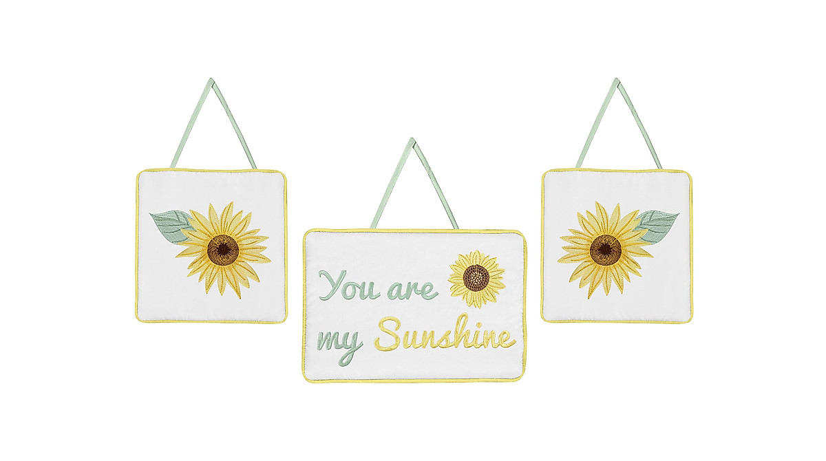 Sweet Jojo Designs Sunflower Baby Crib Bedding Set - 11 Pieces