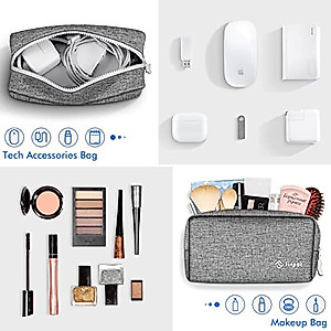 FINPAC Laptop Sleeve with Accessory Pouch for MacBook Pro M3/M2/M1 14-inch, MacBook Air/Pro 13, Protective Case with Tech Bag