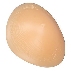 Bra Pad Inserts, Soft Silicone Post Mastectomy Prosthetic Breast, Triangle Shaped, Improve Breast Shape, Suitable for Left and Right Breast, Breathable Breast Enhancer (Model 1)