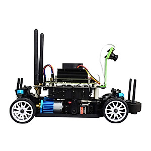 Waveshare JetRacer Pro AI Kit, High Speed AI Racing Robot Powered by Jetson Nano, Include Waveshare Jetson Nano Dev Kit 4GB (NOT Support Nano 2GB)