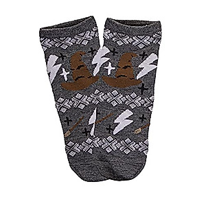 Harry Potter Platform 9 ¾ Sorting Hat Hedwig Holiday Theme Unisex 5-Pack Low Cut Ankle Socks