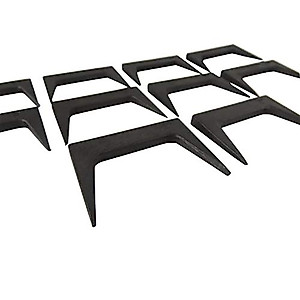 Taytools 500030 Pack of 10 Each 2 Inch Pinch Dogs with Square Back and Tapered Legs