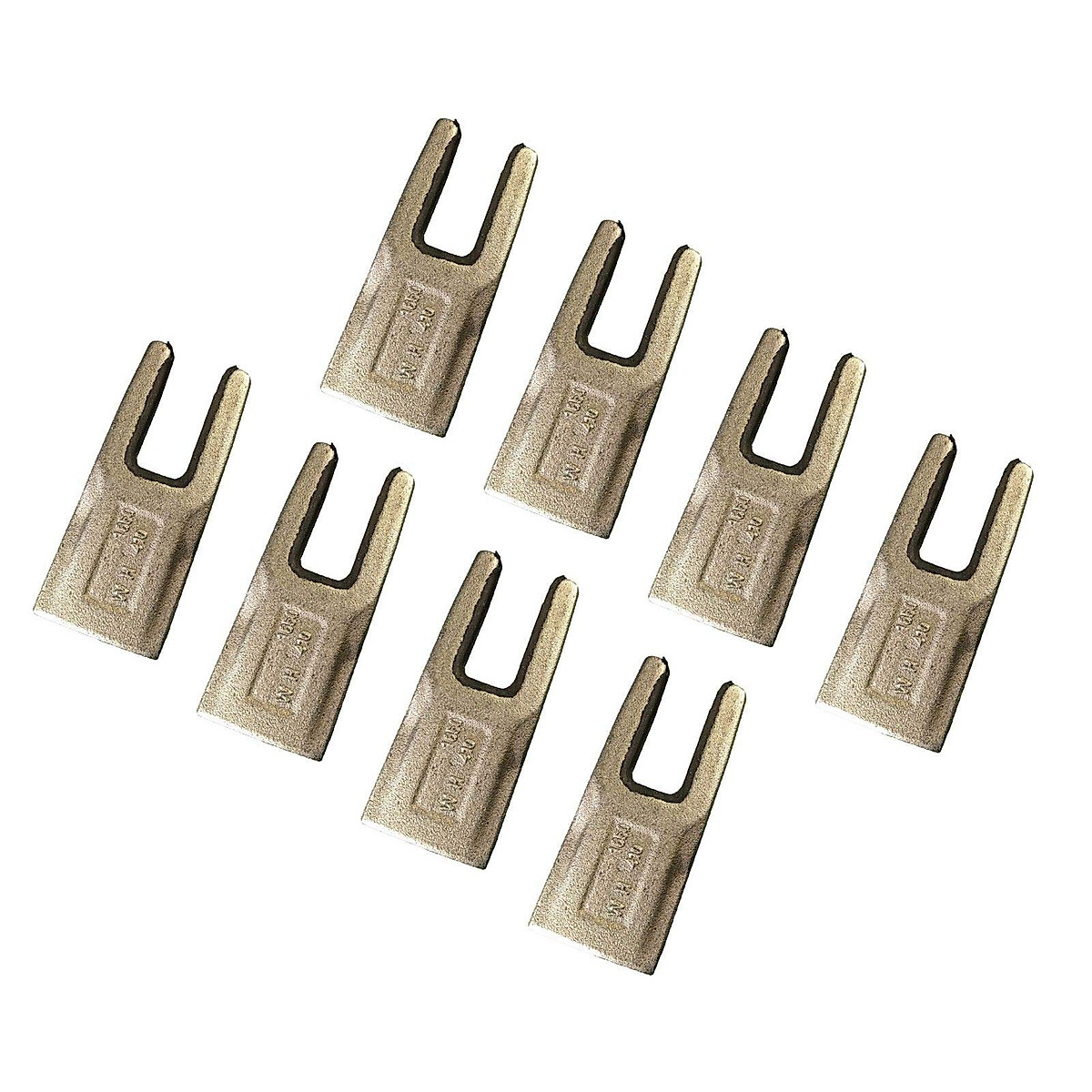 8 Pengo 1650 Fast Lock MD Utility Auger Dirt Teeth - 140200