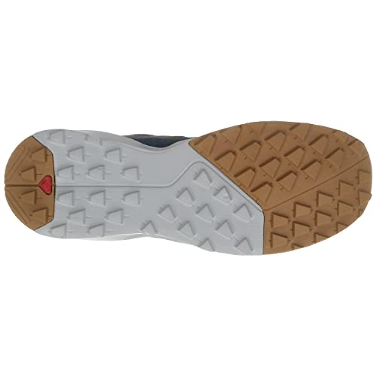 Salomon Patrol Hiking Shoes for Men Climbing, Magnet/Pearl Blue/Tobacco Brown, 9