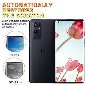 YRMJK 2+2 Compatible with OnePlus 10 Pro Screen Protectors + Camera Lens Protectors, 3D Full Coverage HD Clarity 9H Premium Tempered Glass for OnePlus 10 Pro