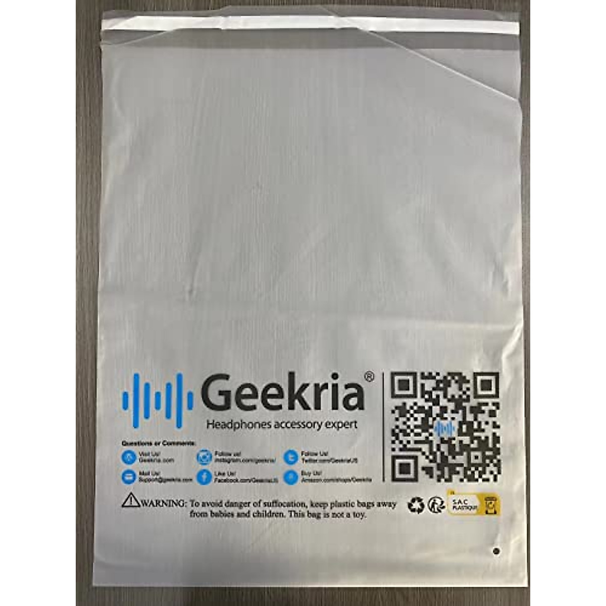 Geekria Shield Case for Large-Sized Over-Ear Headphones, Replacement Protective Hard Shell Travel Carrying Bag with Cable Storage, Compatible with Audio-Technica ATH-AD1000X, AKG K 701 (Black)