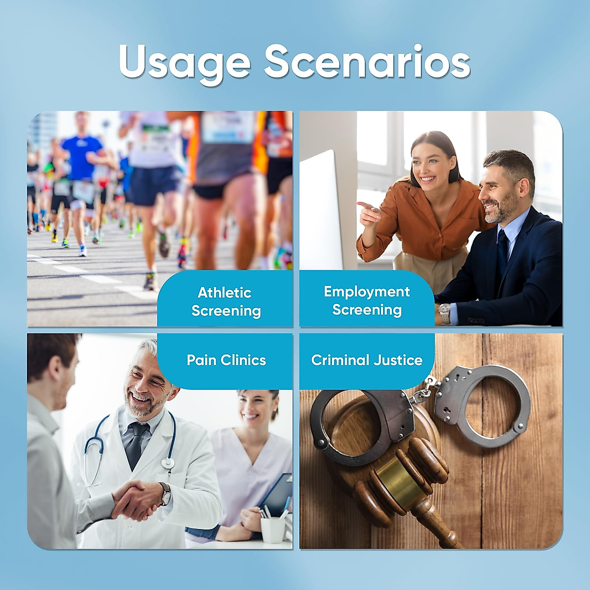 Prime Screen-5 Panel Multi Drug Urine Test Compact Cup (AMP,COC,mAMP/MET,OPI,THC) T-Cup -[10 Pack]-CDOA-254