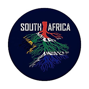 South Africa Roots South African Flag PopSockets PopGrip: Swappable Grip for Phones & Tablets