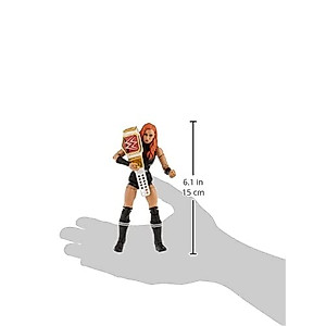 WWE Becky Lynch Elite Collection Action Figure, 6-in/15.24-cm Posable Collectible Gift for WWE Fans Ages 8 Years Old & Up