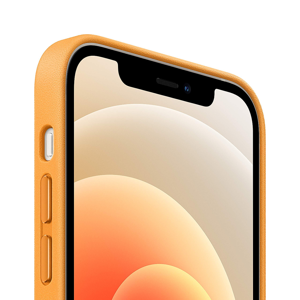 Apple iPhone 12 and iPhone 12 Pro Leather Case with Magsafe - California Poppy