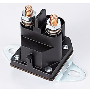 Saiyugty 04781700 Starter Solenoid Part Compatible with Ariens Gravely Zoom IKON ZTX ZT XL Zero Turn Mower ATV Vehicle Snowmobile Garden DIY Tool, 12V Lawn Mower Solenoid Parts
