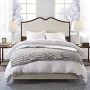 Beautyrest Duke Weighted Adult, Faux-Fur, Glass Beads Filling, and Removable Cover Calming Heavy Blankets, 60x70-18lbs, Grey