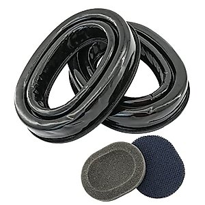 TSVISIONCORE Gel Ear Pads Upgrade ver. for MSA SORDIN/TCI Liberator Series Tactical Headsets,Replacement Ear Cups,Ear Cushion