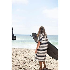 Slowtide Extra-Warm Changing Poncho | Change privately | Includes Kangaroo pouch & double layer woven hood (Small - Medium, OSO)