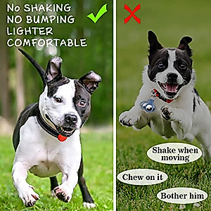 MOOGROU[2 Pack] Airtag Cat Collar Holder,Premium Apple Air Tag Protective Case Anti-Lost for GPS Tracker,Silicone Airtag Dog Collar Holder Pet Loops,Waterproof Air tag. Dog Collar Holder Red