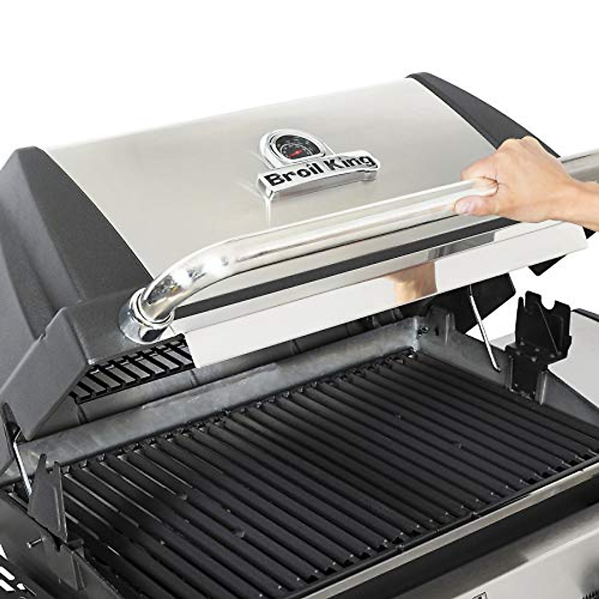 Broil King 946887 Signet 390 Natural Gas Grill, Stainless Steel & Black