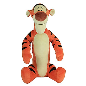 Disney Classics Friends Large 13.5-Inch Plush Tigger from Winnie the Pooh, Stuffed Animal, Tiger, Kids Toys for Ages 2 Up by Just Play