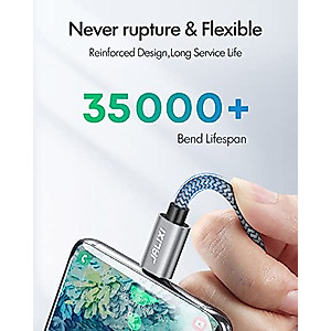 USBC to USBC Cable [3ft, 2-Pack], 60W/PD C to C Type Fast Charging Cable Charger Cord Compatible with Pixel 7 6 Pro 6a, Samsung Galaxy A14 A13 A23 A54 S23 S22 S21 S20 Note 20 Ultra 5G