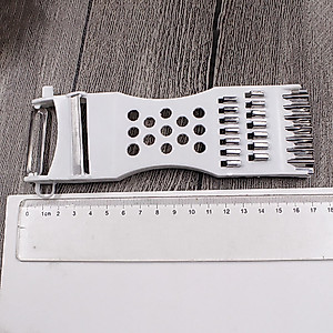 5-in-1 Peeler Grater,Melon Planer Practical Kitchen Peeling Tools, Vegetables Cutter For Cucumbers, Potatoes, Carrots, 17*7.3*1CM