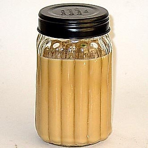 Swan Creek 100% American Soybean 24 Oz. Homespun Jar Candle - Hazelnut