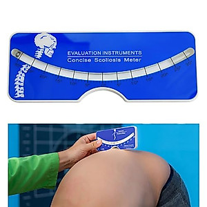 PTILSERY Scoliosis Test Meter for Diagnosis of Back and Spine Scoliosis in Adults Children 0-30° Scoliosis Test Measuring Meter