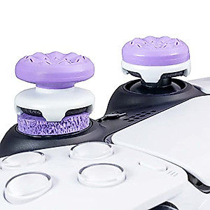 KontrolFreek Aim Boost Kit for PlayStation 5 (PS5) and PlayStation 4 (PS4) Controller | Includes Performance Thumbsticks and Precision Rings | Galaxy Edition