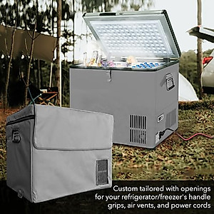 Whynter FM-6TBG Insulated Transit Bag for Portable Refrigerator/Freezer Model FM-65G, Gray