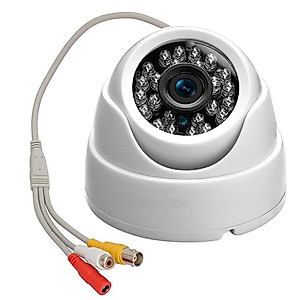 Vanxse® CCTV 24ir Leds 1/3 CCD 800tvl Indoor Dome Audio Camera D/n Security Surveillance Camera