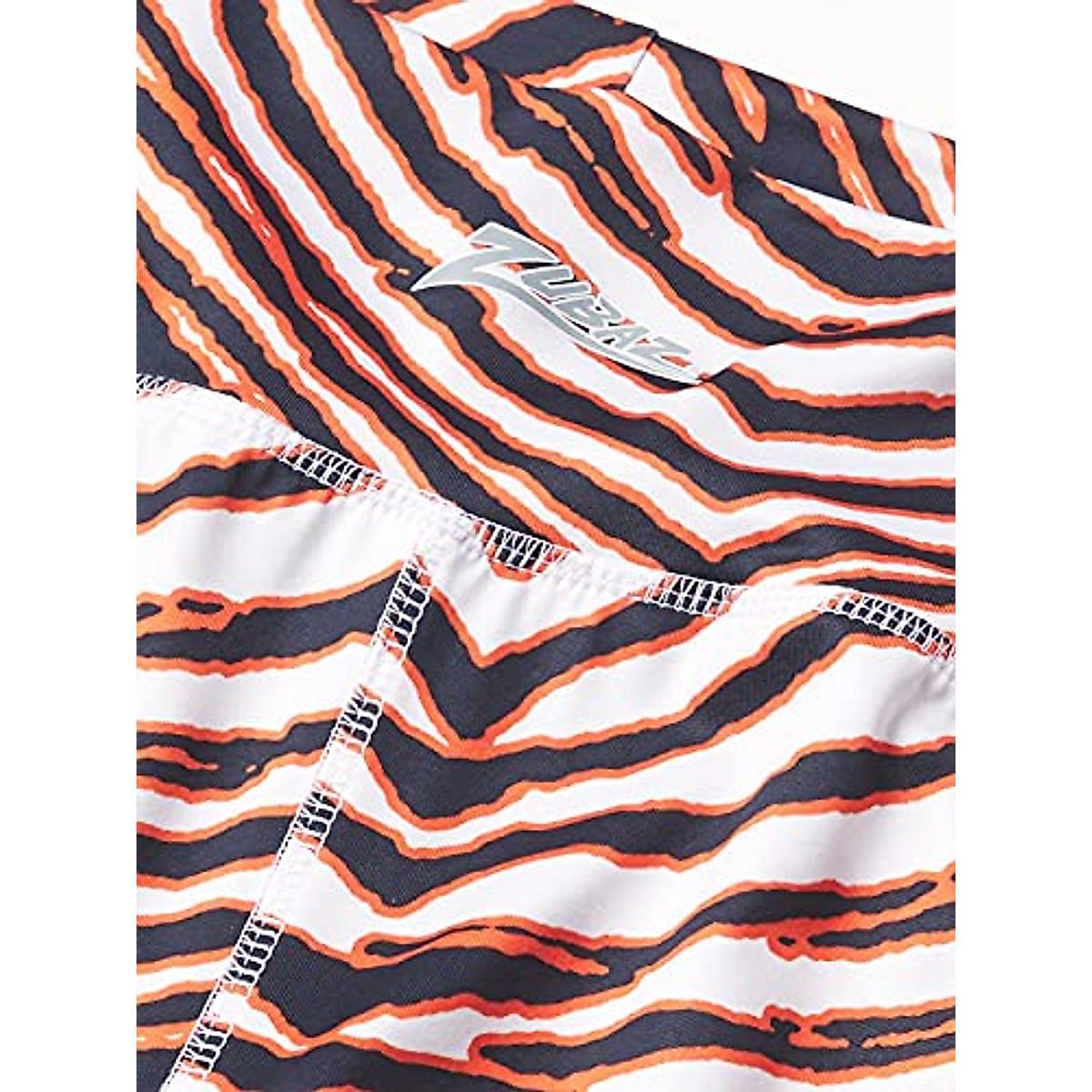 Zubaz Women's Standard Zebra Leggings, Team Color, X-Large