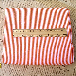 7Pcs Top Multicolor Cotton Craft Fabric Bundle Squares Patchwork DIY Sewing Scrapbooking Quilting Floral Dot Pattern Craft and Hobby Fabric 10" x 10" (25cm x 25cm)