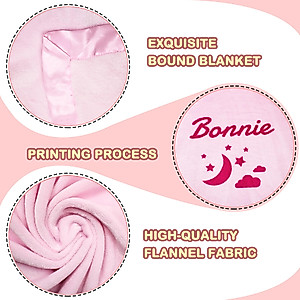 YBDLLE Personalized Baby Blankets with Child's Name, Custom Children's Blankets, Custom Newborn Blankets, Nursery Toddler Blankets, Personalized Baby Gift Blankets, Personalized Baby Swaddle Blankets