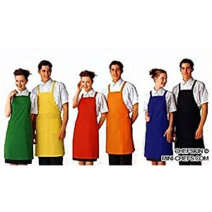 CHEFSKIN Adult Set Apron + Hat Pink, Ultra Lightweight Cool & Comfortable