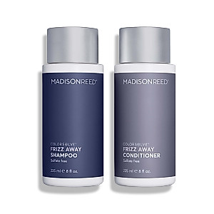 Madison Reed ColorSolve Frizz Away Shampoo, Anti-Frizz Shampoo For Unruly Hair, Tame And Smooth Wavy, Curly Or Coily Hair, Sulfate-Free, Protects Color From Fading - 8 Fl Oz (235 Ml)