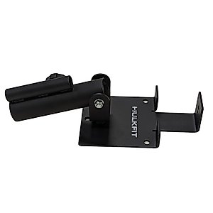 HulkFit T Bar Row Platform Attachment Accessory 360 Degree Swivel Action for Sport, Pro, and Elite Power Cage Squat Rack, Black