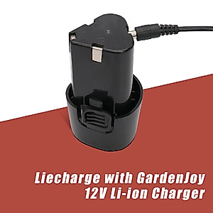 GardenJoy 12V Lithium-ion Battery Pack 12V Power Tools